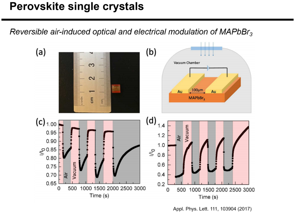 Perovskite single crystal